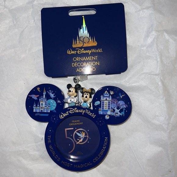 Disney | Accents | Disney Photo Frame Ornament 5th Anniversary ...